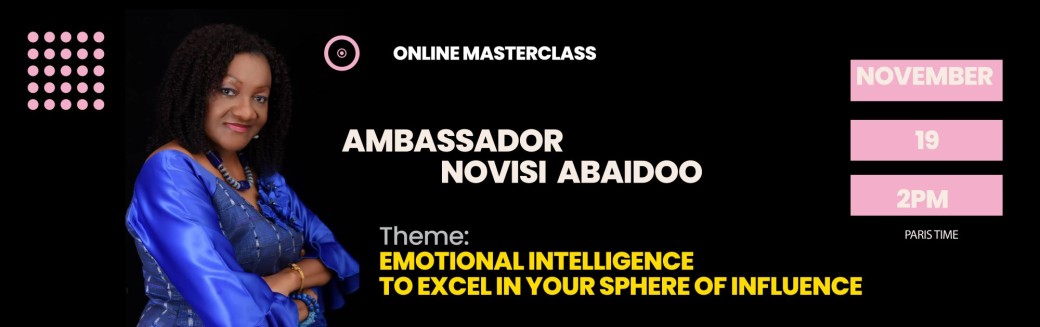 Tickets : Online Masterclass with Ambassador Novisi Abaidoo - Billetweb
