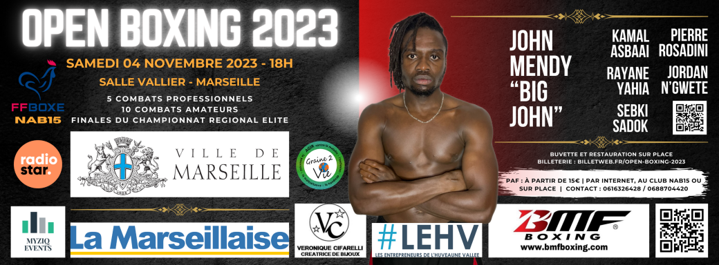 Tickets : OPEN BOXING 2023 - Billetweb