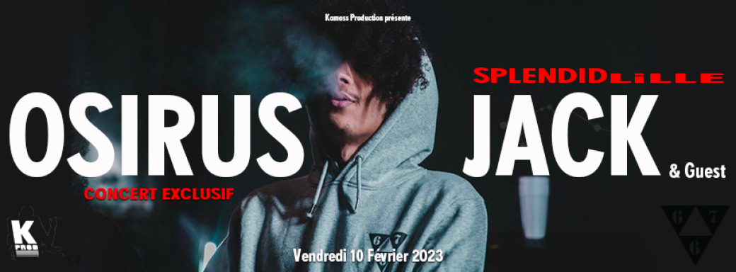 Tickets : OSIRUS JACK + GUEST 667 - Billetweb