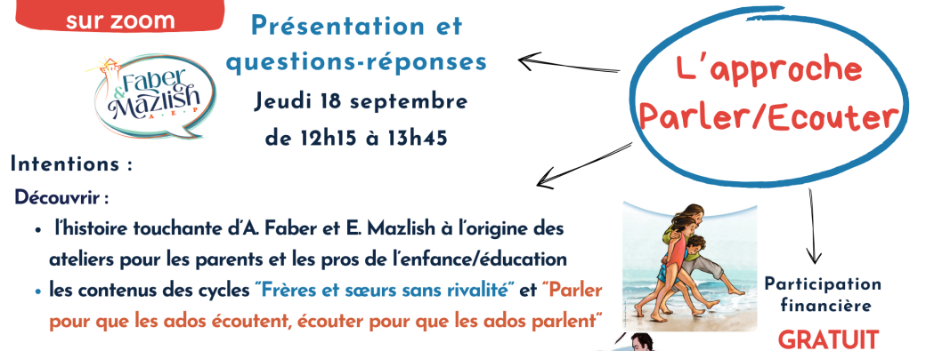 Tickets : Présentation de l'Approche Parler/Ecouter et des cycles d ...