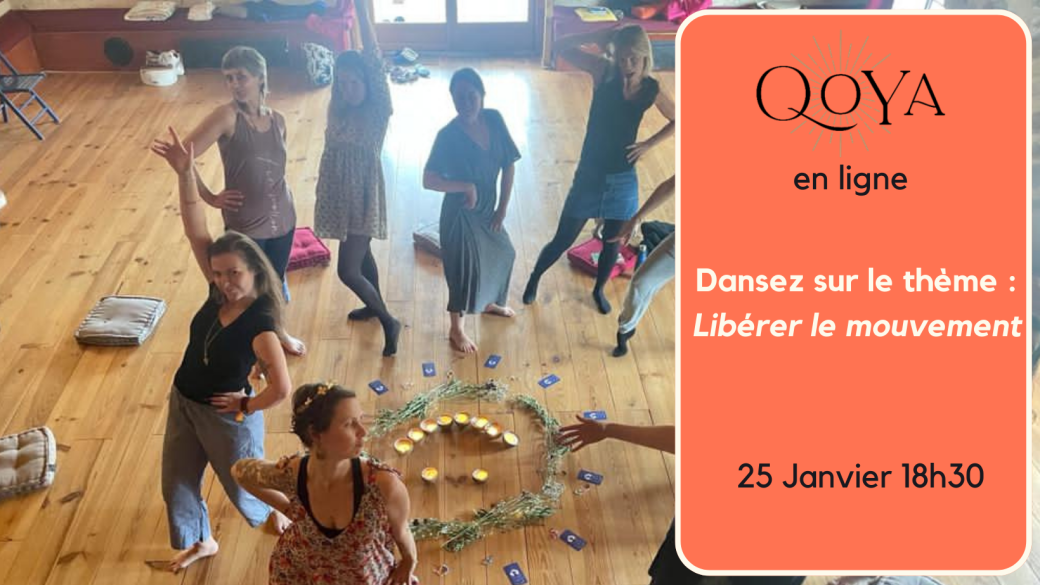 Tickets : Qoya en ligne avec Mylène - 25/01 18h30 - Billetweb