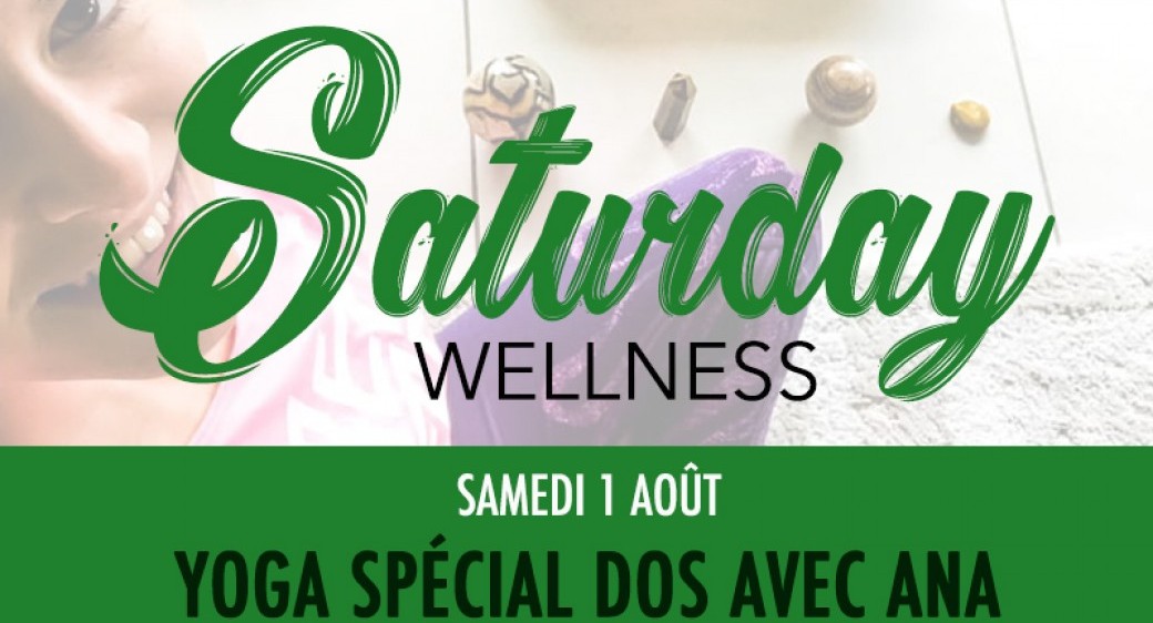 Tickets : Saturday WELLNESS / Yoga pour le dos - Billetweb