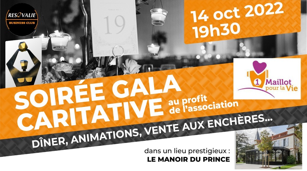 Tickets : Soirée caritative Resovalie au profit de l'association 1 ...