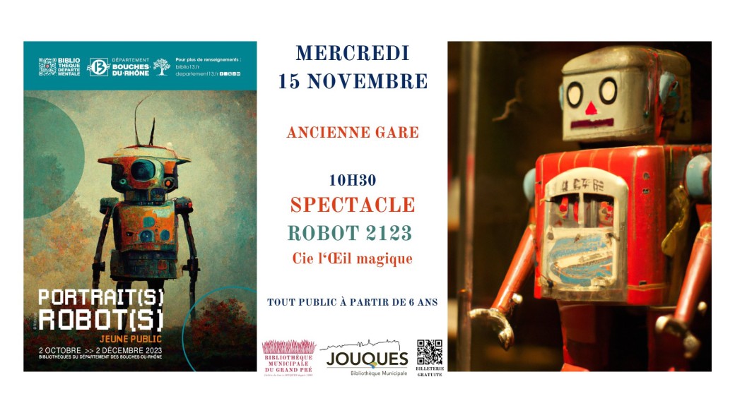 Tickets : Spectacle Visio-conférence "Robot 2123" - Billetweb