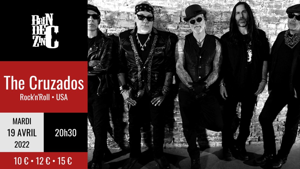 Tickets : The Cruzados (Rock'n'Roll • USA) - Billetweb