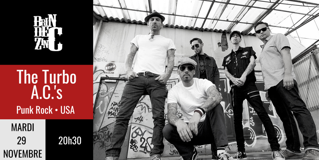 Tickets : The Turbo Ac's (Punk-Rock • USA) - Billetweb