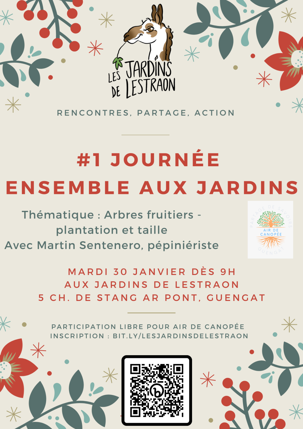 Tickets : Journée Ensemble aux Jardins #1 - Billetweb