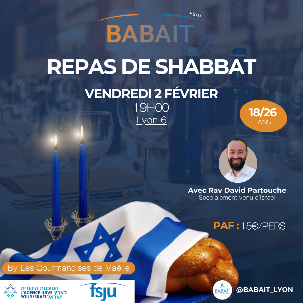 Tickets : Chabat BABAÏT - Billetweb