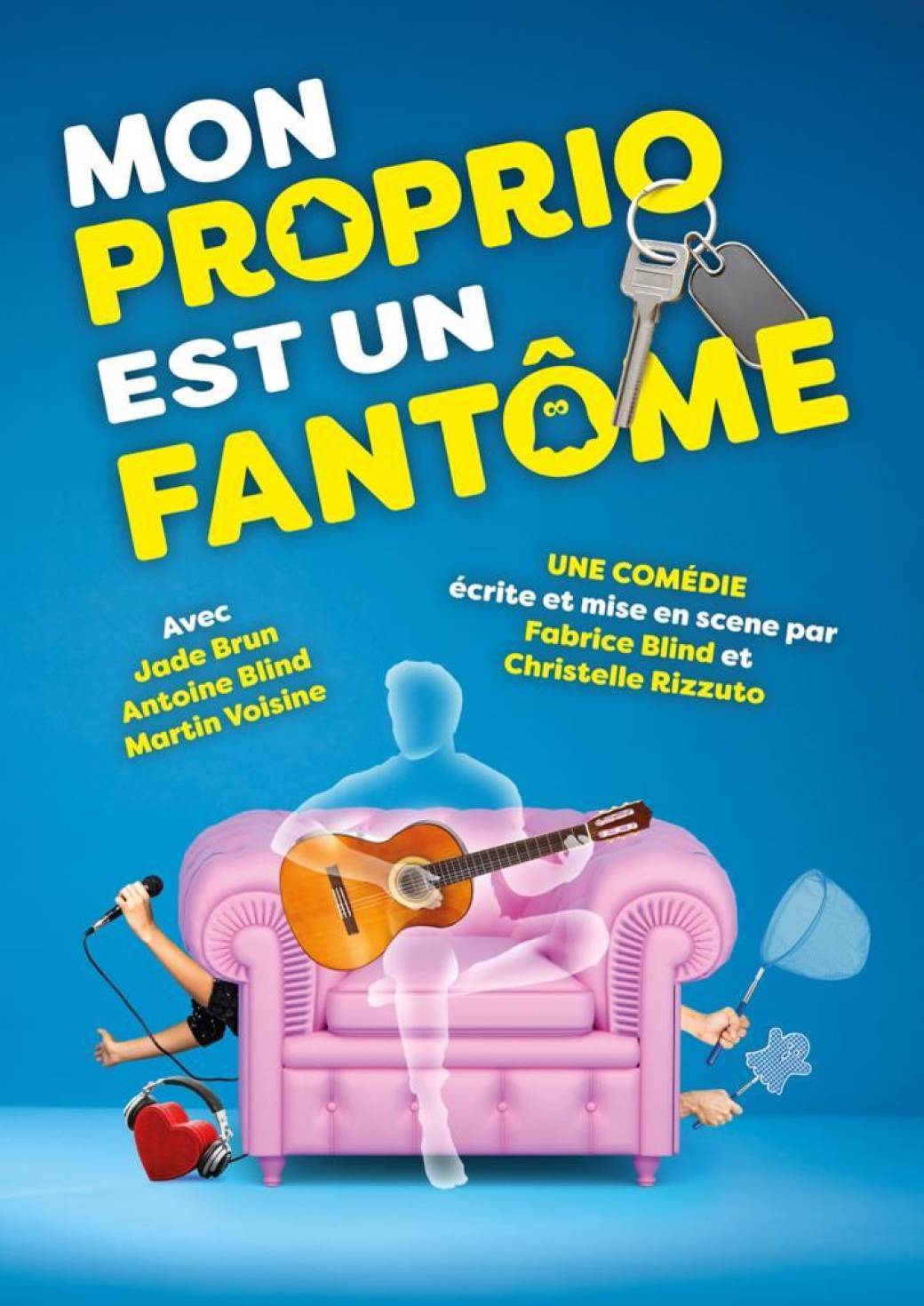 Tickets : Comédie : "Mon proprio est un fantôme" - Billetweb