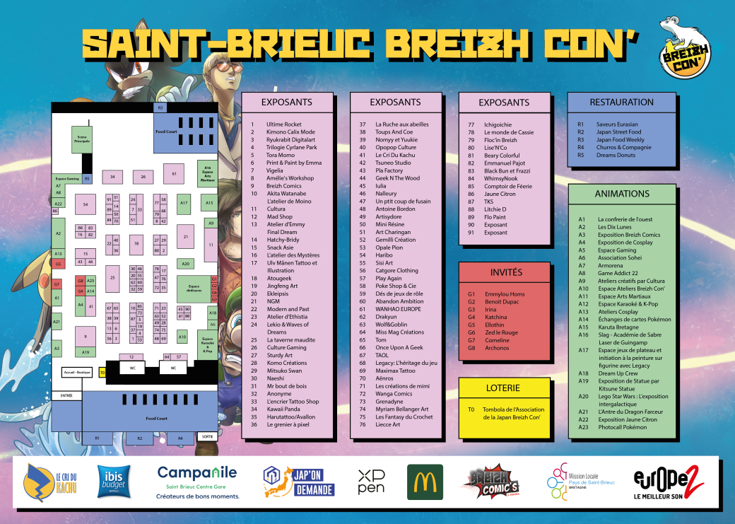 Tickets : 2e Saint-Brieuc Japan Breizh Con' - Billetweb