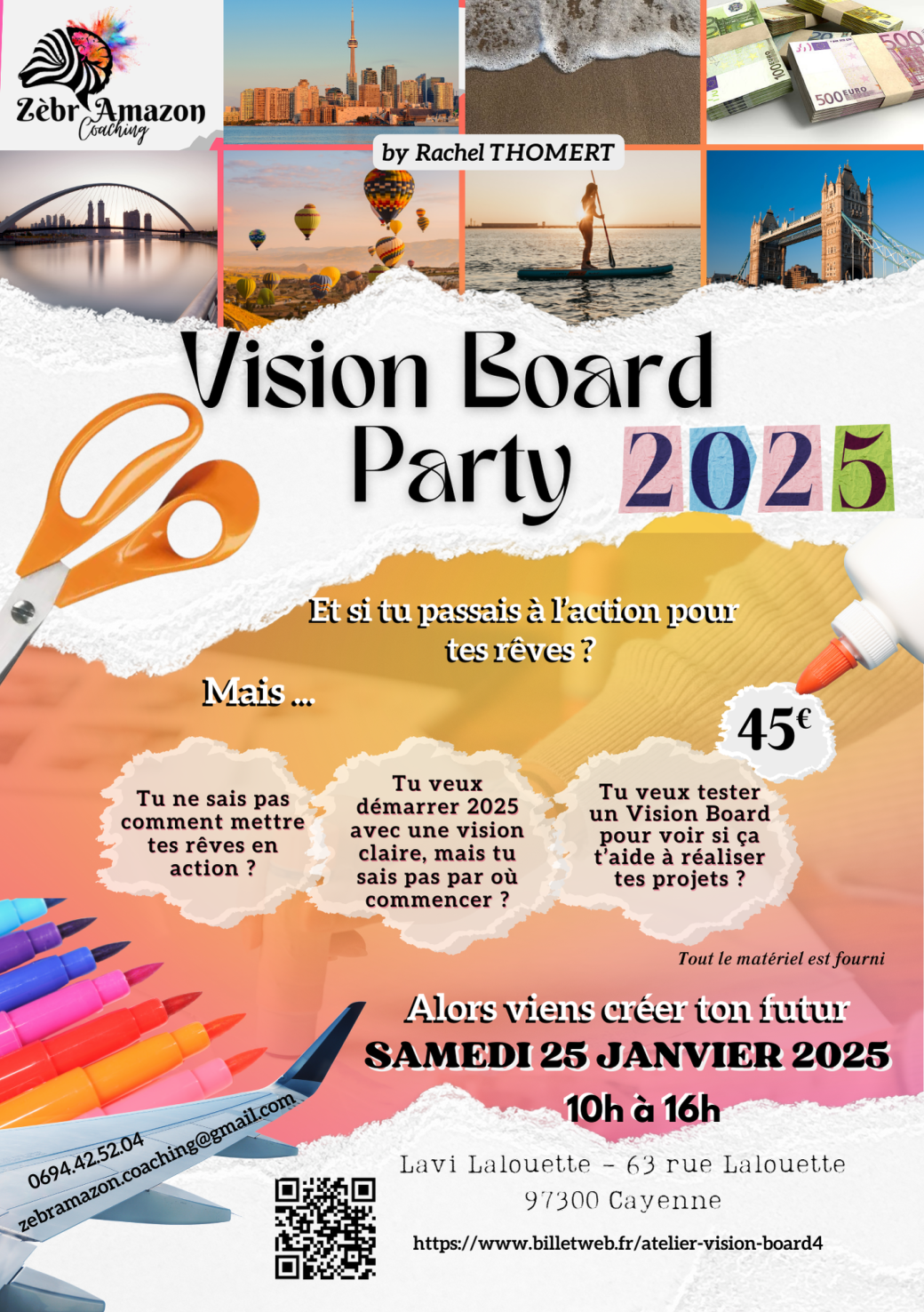 Tickets : Vision Board Party - Billetweb