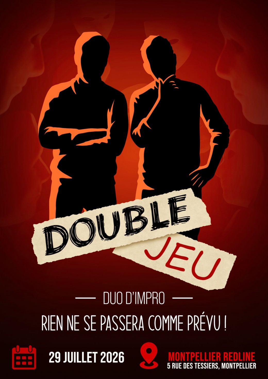 Tickets : Double jeu - Duo d'Impro - Billetweb