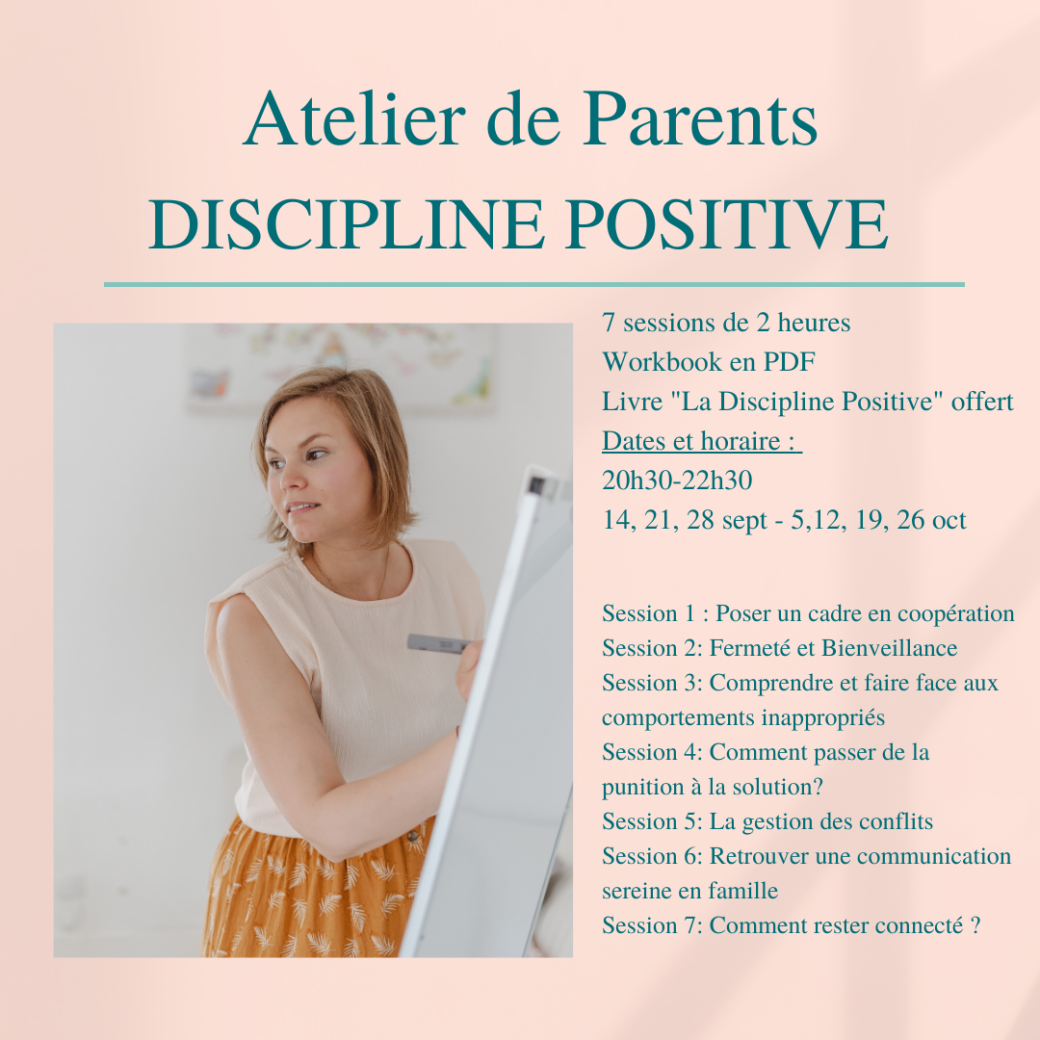 Tickets : Atelier de parents en discipline positive - Billetweb